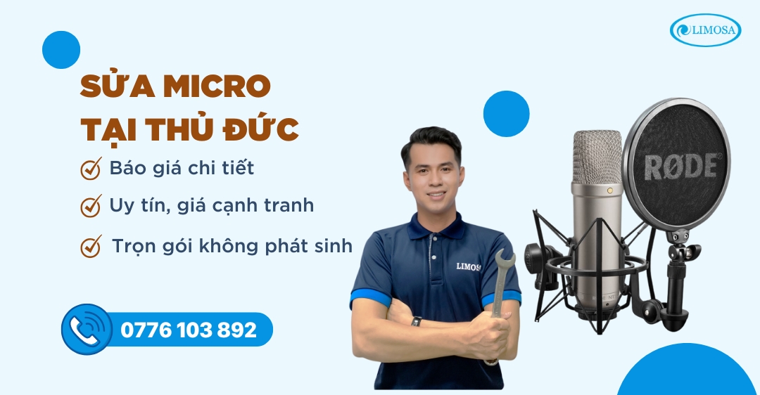 Sửa Micro Tại Thủ Đức - Tiệm Sửa Uy Tín, Dịch Vụ 24/7