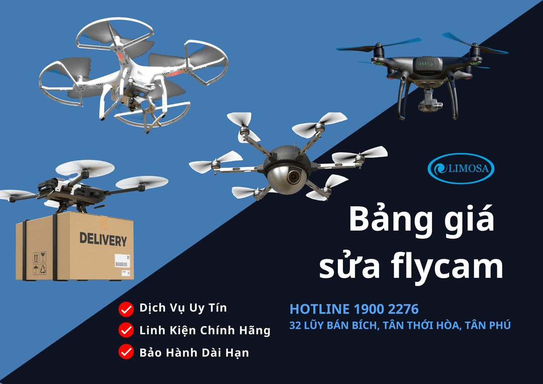Bảng Giá Sửa Flycam Trọn Gói – Sửa Nhanh, Tận Nơi, Lấy Liền
