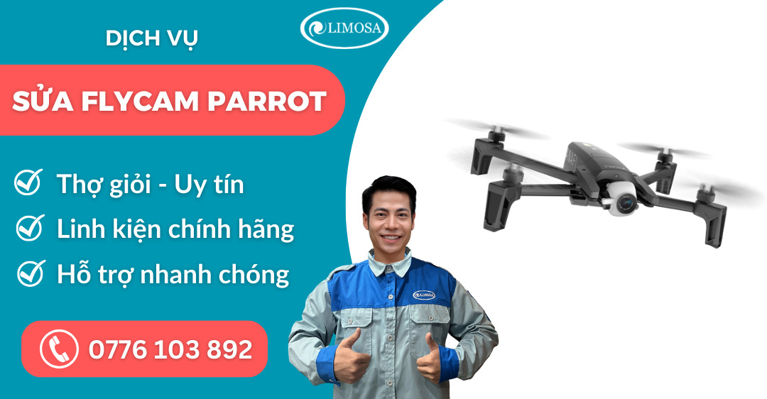 Sửa Flycam Parrot Tại Nhà - Dịch Vụ 24/7, Thợ Sửa Giỏi
