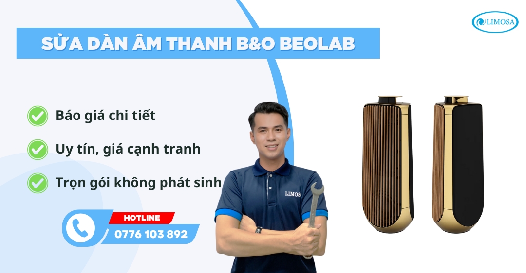 Sửa Dàn Âm Thanh B&O Beolab - Dịch Vụ 24/7, Uy Tín Tại Nhà